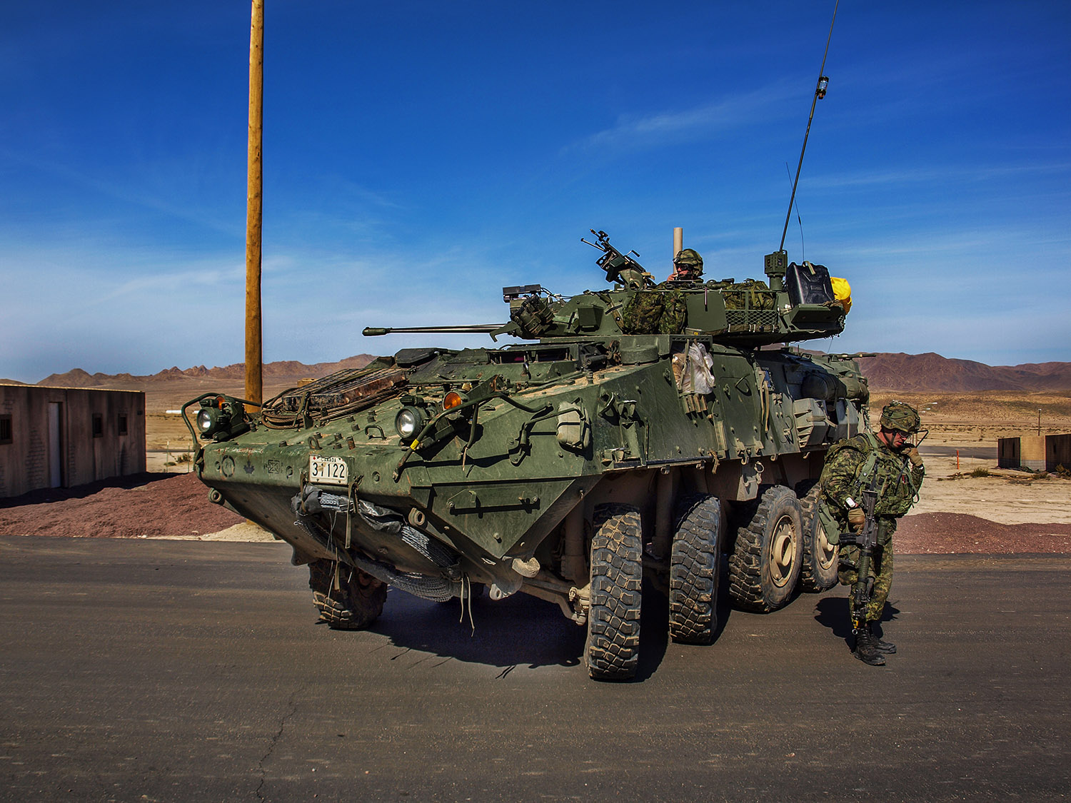 Exercise Maple Guardian 2010: With the Troops in the Mojave Desert ...